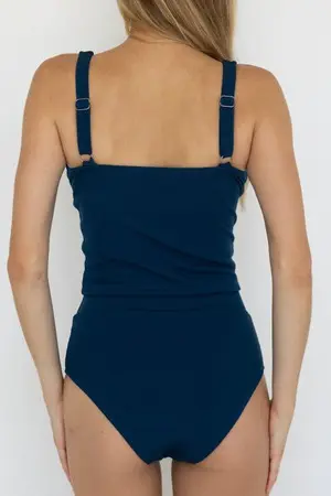 Geode Swimwear Laguna Square Neck Tankini Top