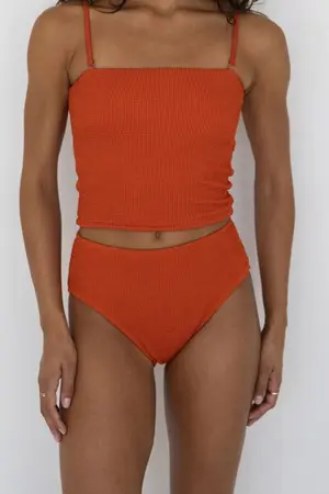 Geode Swimwear Ginger High-waisted Bottoms