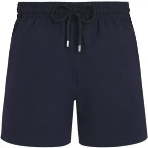 Vilebrequin Micro-perforated Ultra-light Packable Swim Shorts - Navy