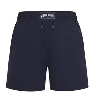 Vilebrequin Micro-perforated Ultra-light Packable Swim Shorts - Navy