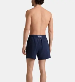 Vilebrequin Micro-perforated Ultra-light Packable Swim Shorts - Navy