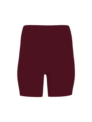 LEZAT Ada Organic Cotton Bike Shorts - Currant