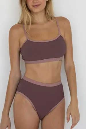 Geode Swimwear Breeze Bandeau Bikini Top