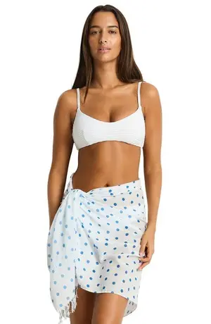 SEA LEVEL Dottie Cotton Cover-up Sarong