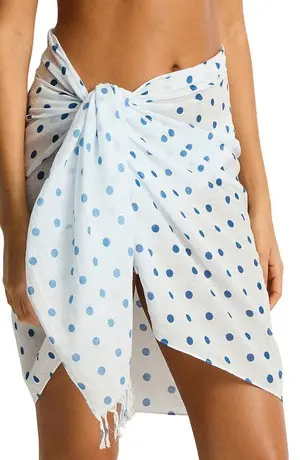 SEA LEVEL Dottie Cotton Cover-up Sarong
