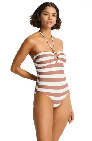 SEA LEVEL Armour Ring One-piece Swimsuit