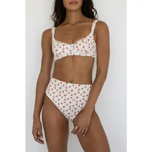 Geode Swimwear Ivy Halter Tankini Top