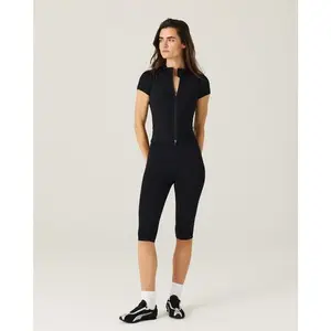 DAUGHTER LESSONS Daughter Lessons Contour Cap Sleeve Jacket Black