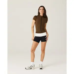 DAUGHTER LESSONS Contour Cap Sleeve Jacket - Brown