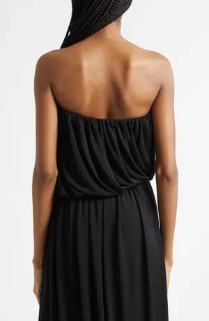 Cinq À Sept Calden Strapless Bubble Hem Top
