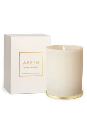 Aerin Sintra Gardenia Scented Candle - Cream