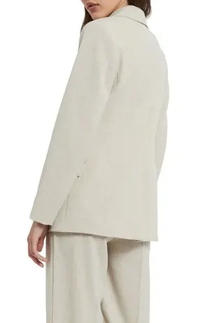 OTTOD'AME One-button Blazer With Notch Lapel