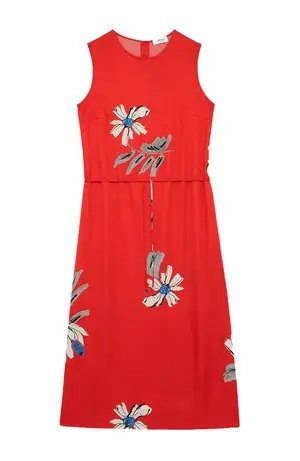 OTTOD'AME Viscose Midi Dress