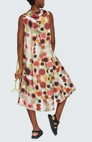 LUUKAA Rosa Printed Thin Cotton Dress