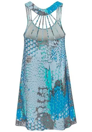 LASCANA Strappy Detail Print Dress