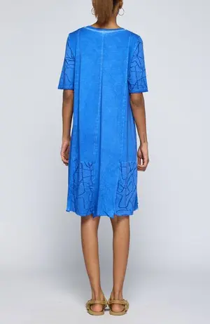 LUUKAA Blazea Cotton Jersey Dress