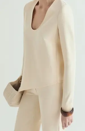 SCALPERS Asymmetrical Fluid Top