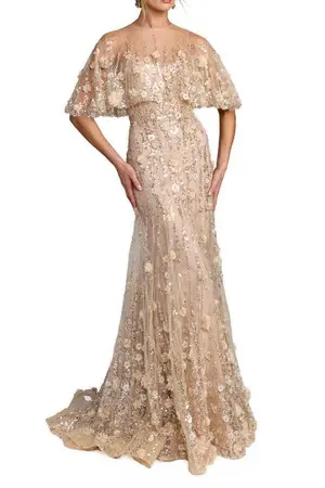 Lace Sheer Evening Gowns