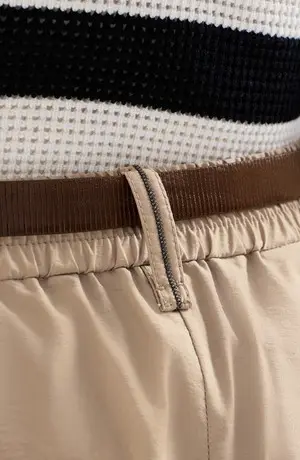 Brunello Cucinelli Boxy Pleated Trousers