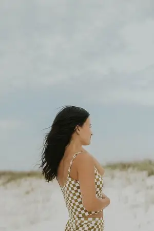 Geode Swimwear Myrtle Scoop Neck Tankini Top