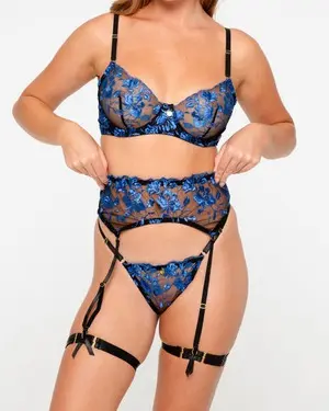 One Empire Rya Lingerie Set - Blue