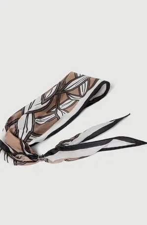 Brunello Cucinelli Printed Silk Foulard