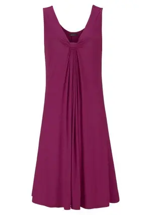 LASCANA Sleeveless Knotted Neckline Dress