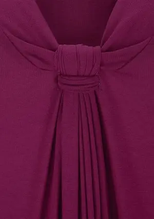 LASCANA Sleeveless Knotted Neckline Dress