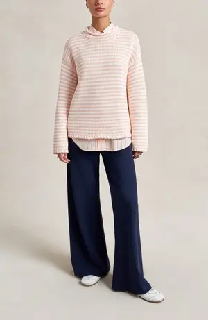 LA LIGNE Fine Stripe Marina Sweater