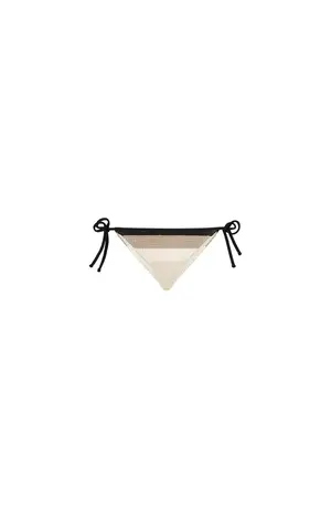 Brunello Cucinelli Cotton Net Knit Bikini Bottoms