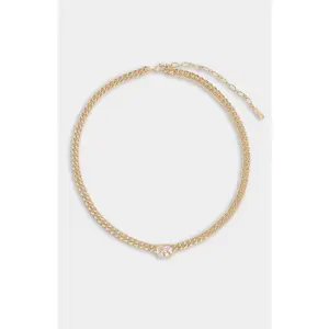 Stella & Dot Mini Channel Set Huggie Earrings - Gold