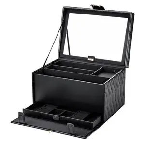 Wolf Caroline Cosmetic Train Case