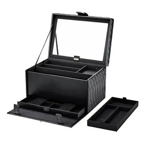 Wolf Caroline Cosmetic Train Case