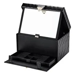 Wolf Caroline Cosmetic Train Case