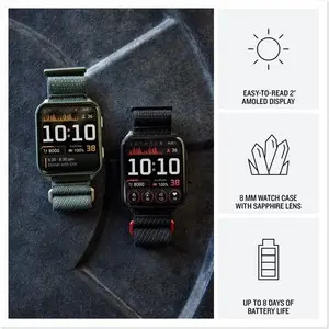 GARMIN Venu X1 Gps Smartwatch 51mm With Amoled Display And Sapphire Lens - Moss/titanium