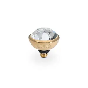 QUDO Bottone Top With Accent - Crystal
