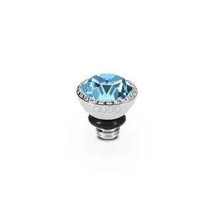 QUDO Ghiare Top 0.20"silver Aquamarine