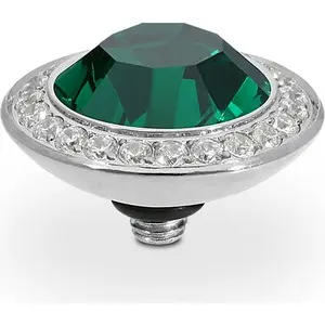 QUDO Tondo Deluxe Top 0.51"silver - Emerald