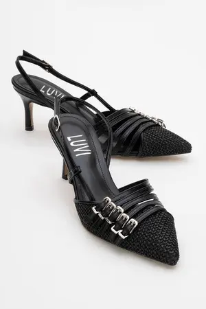 PROLOGUE SHOES Zenith Slingback Pointed Toe Pump
