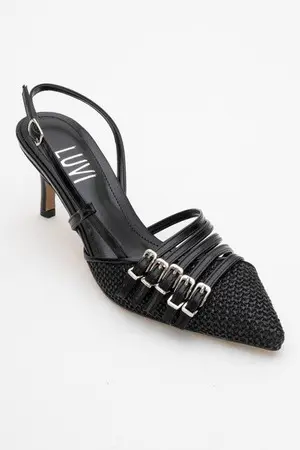 PROLOGUE SHOES Zenith Slingback Pointed Toe Pump
