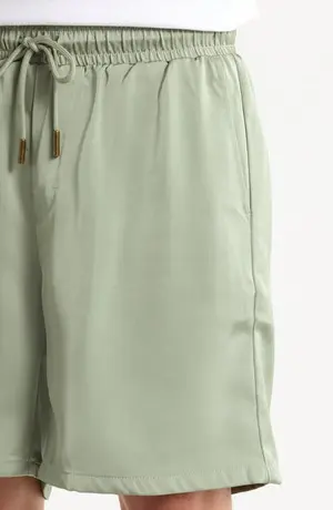 HONOR THE GIFT Satin Drawcord Shorts
