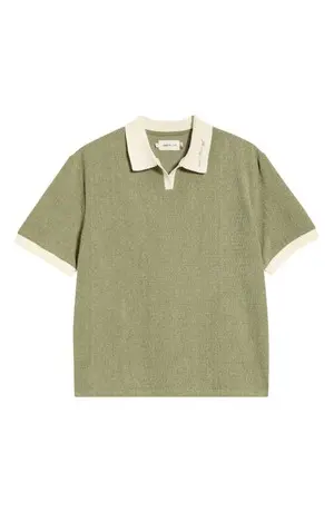 HONOR THE GIFT Pique Johnny Collar Polo