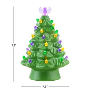 MR. HALLOWEEN 12 In. Ceramic Halloween Tree