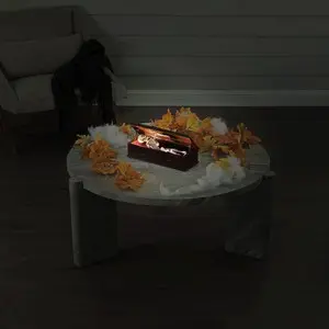 MR. HALLOWEEN 12 In. Animated Skeleton Coffin