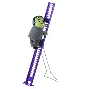 MR. HALLOWEEN 17 In. Ladder Climbing Frankenstein - Multicolor