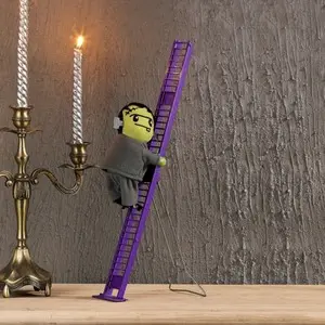 MR. HALLOWEEN 17 In. Ladder Climbing Frankenstein