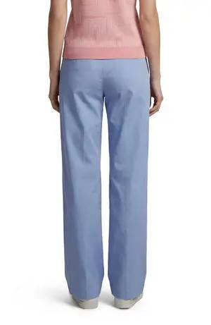 LORDS OF HARLECH Wide-leg Wool Trousers