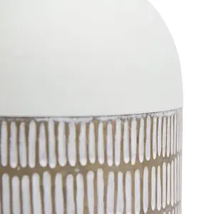 FORESIDE HOME AND GARDEN Jug Brass Metal Vase