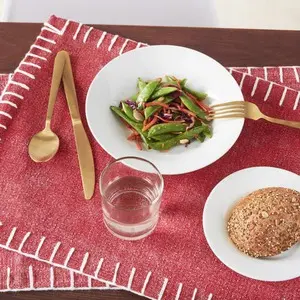 Carol & Frank Carter Tomato Dining Table Runner