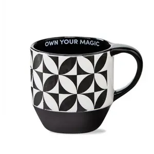 TAG Own Your Magic Mug Earthenware Everyday - Black